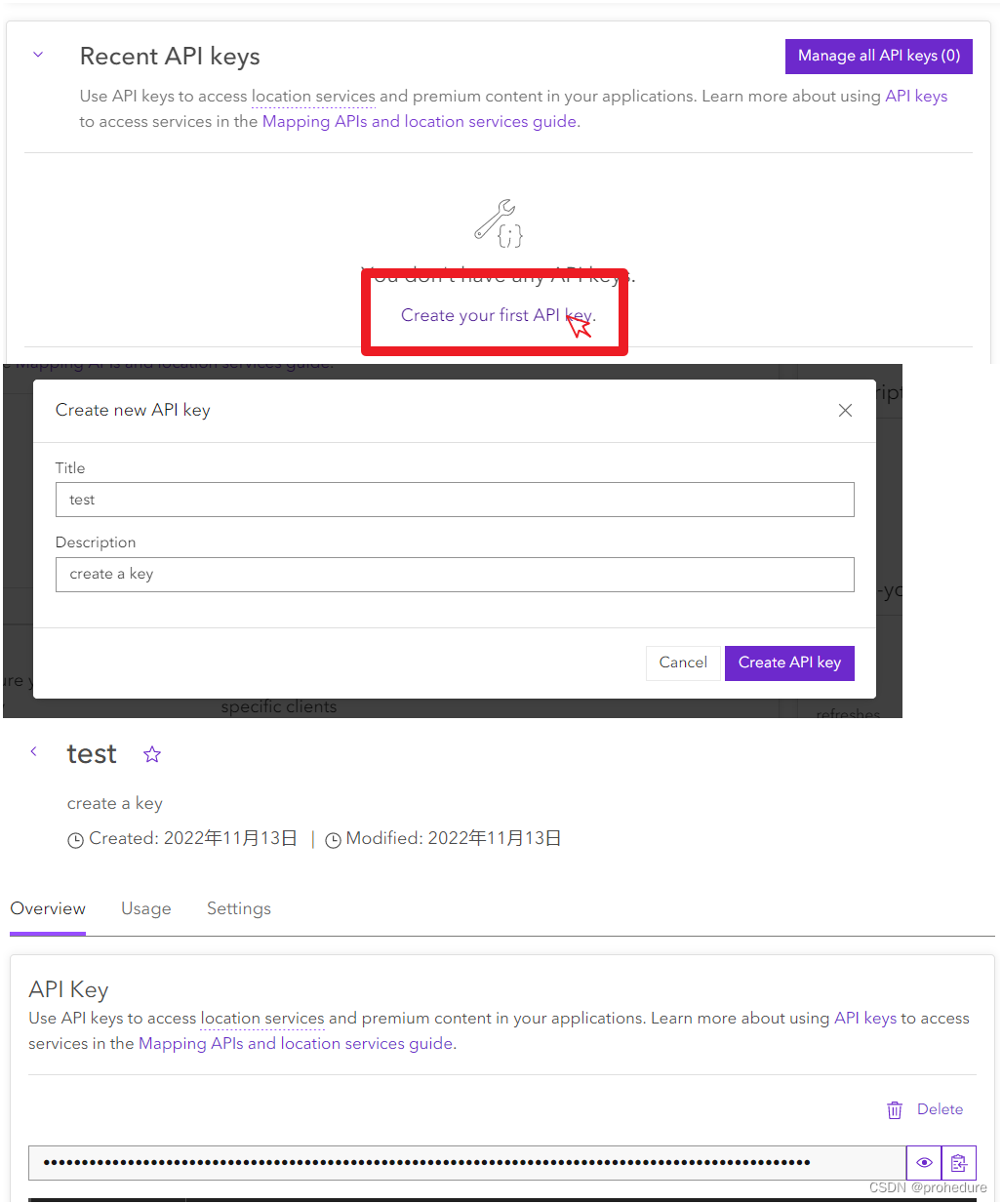 github账户登录ArcGIS developer并申请API key_arcgis api key-CSDN博客
