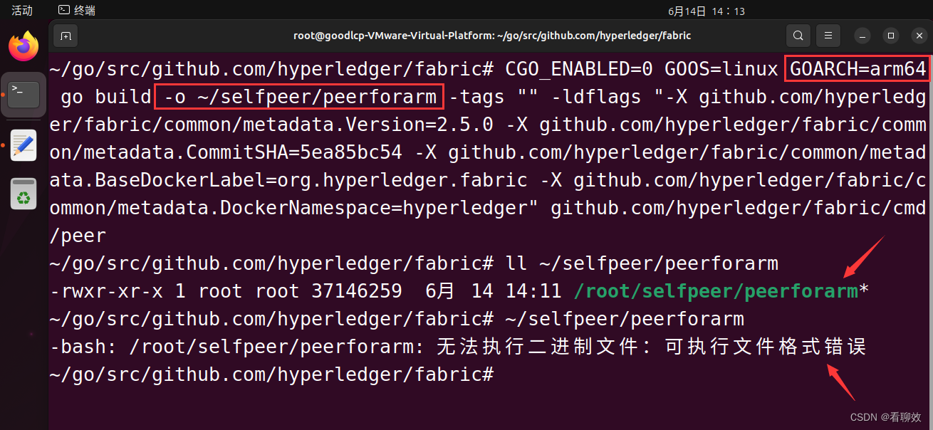 区块链实验室(6) - 交叉编译peer到Arm架构CPU_区块链 arm-CSDN博客