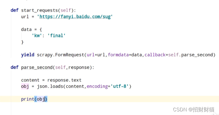 初学Scrapy_scrapy.cmdline-CSDN博客