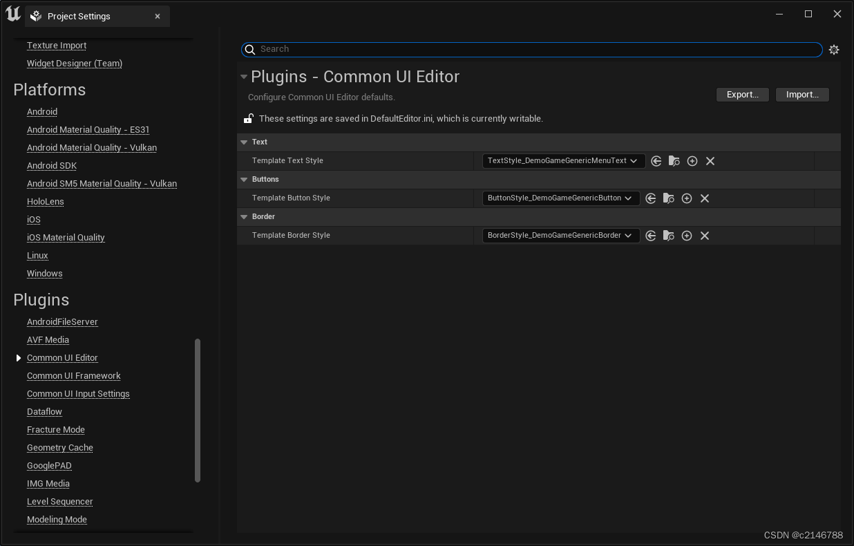 Ue5 Commonui初学笔记 Csdn博客 