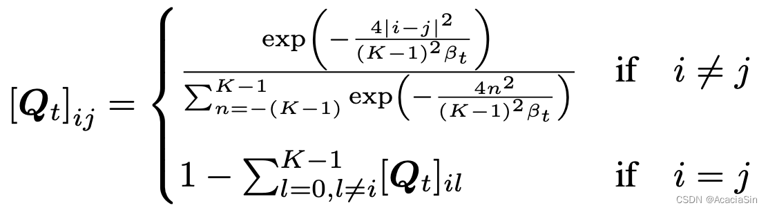 Structured Denoising Diffusion Models in Discrete State-Spaces【D3PM重点笔记 ...