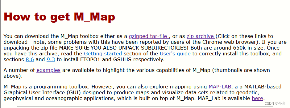 【matlab笔记1】安装“mmap” Toolboxmapping Toolbox Csdn博客