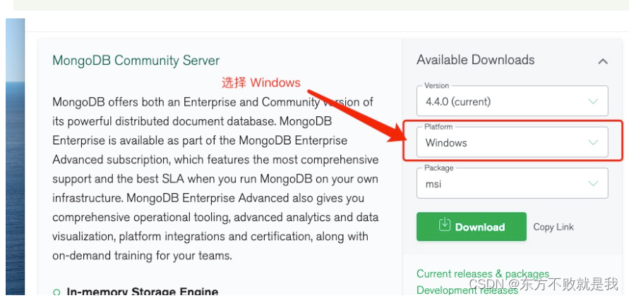 windows下安装Mongodb_windows 安装 mongo-CSDN博客