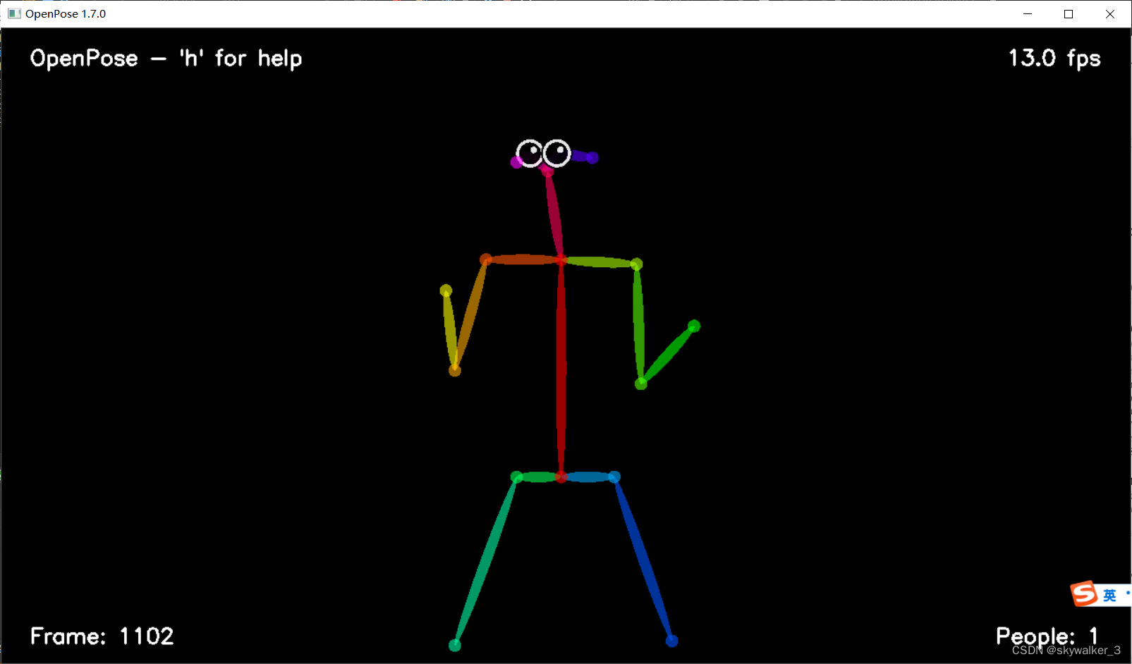 Win10vs2019cudnncuda101openpose人体行为识别（骨架提取）openpose骨骼图下载 Csdn博客 