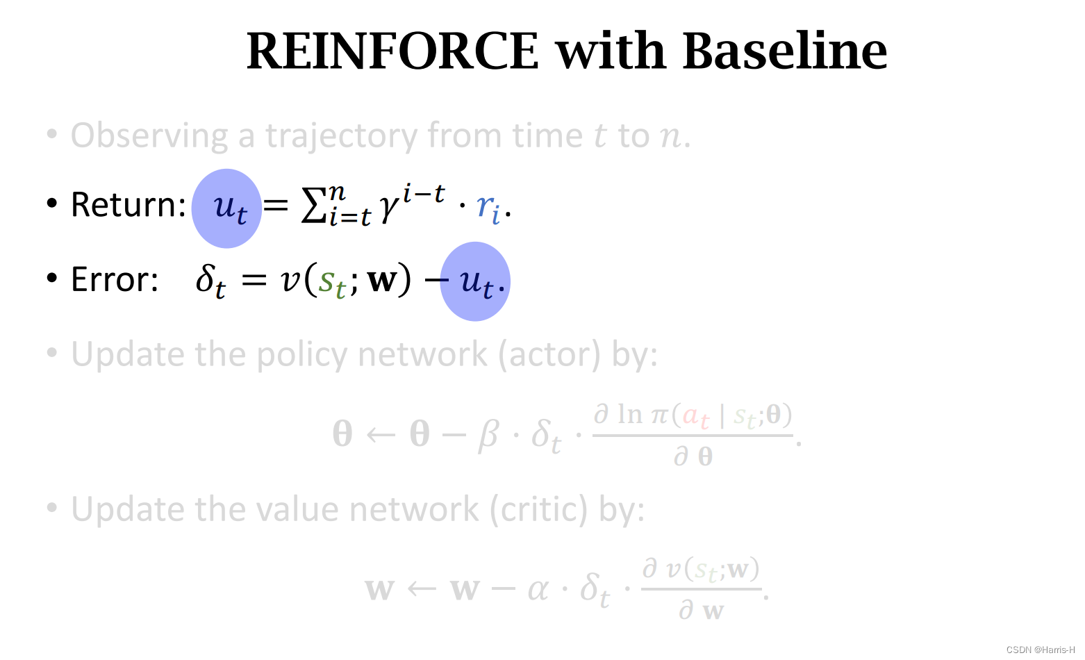 Policy Gradient with Baseline_policy gradients:reinforce with baseline-CSDN博客