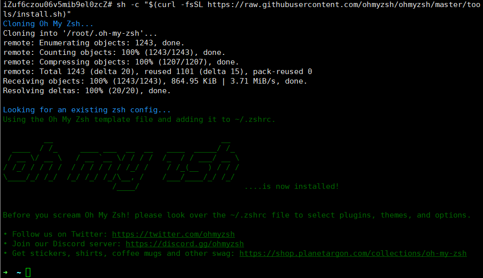 Linux下安装zsh和oh-my-zsh_linux oh my zsh-CSDN博客
