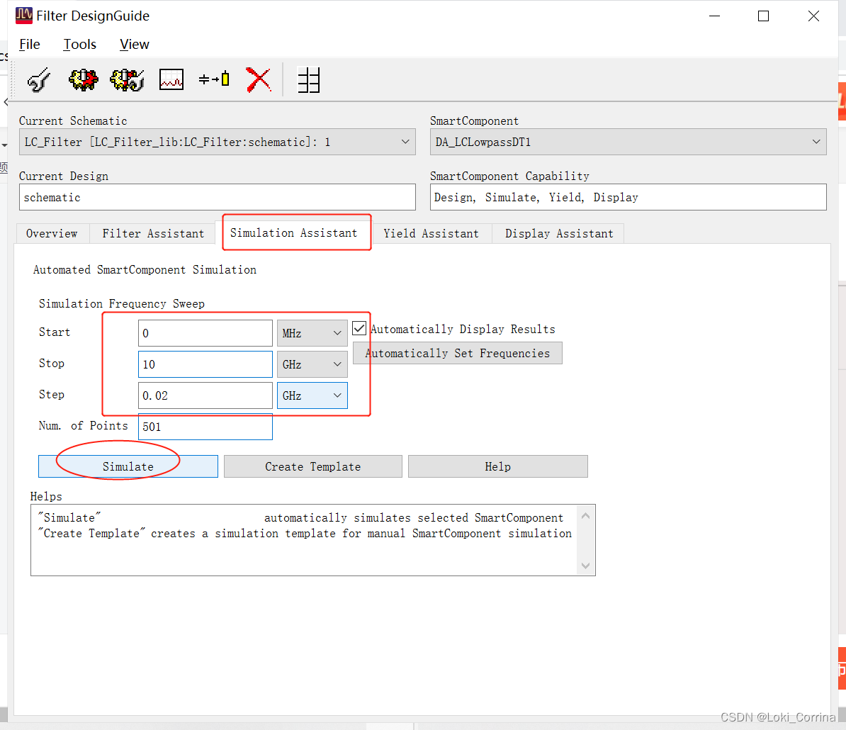 滤波器篇（一）：利用Filter DesignGuide实现LC低通滤波器_lc滤波器设计软件-CSDN博客