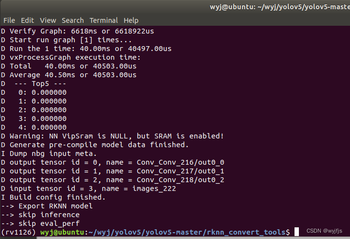 Yolov5模型转换（pt＞onnx＞rknn）和板端验证测试linux中yolov5s模型转换onnx模型 Csdn博客