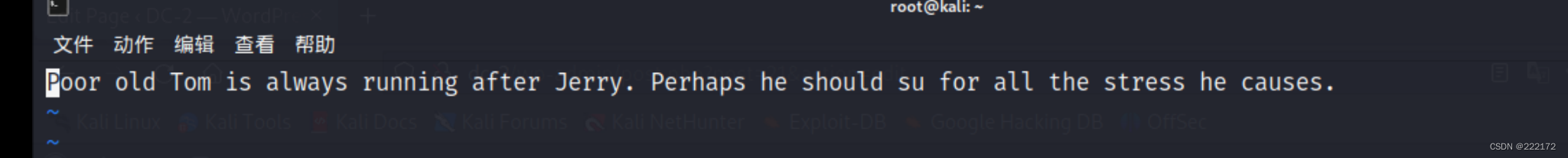 DC-2靶场搭建及渗透_dc2靶场-CSDN博客