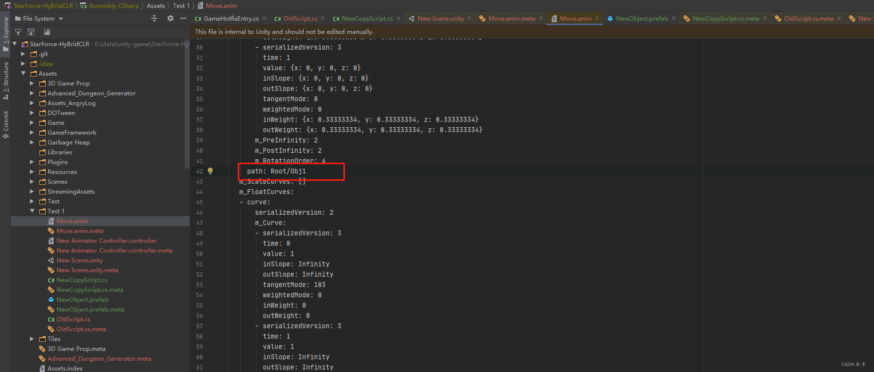 （021）Unity3d 层级改变后，动画帧引用丢失_unity运行游戏动作丢失问题怎么解决-CSDN博客