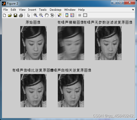 基于matlab实现数字图像处理之图像复原matlab图像复原鸭鸭吖p的博客 Csdn博客 7481
