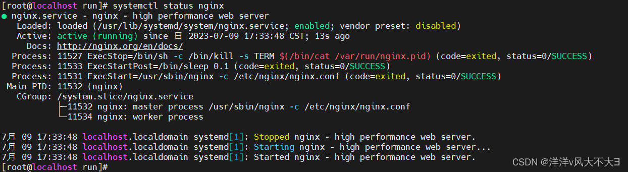 Nginx 安装启动后报错 Can‘t open PID file /var/run/nginx.pid (yet?) after start: No such file or ...