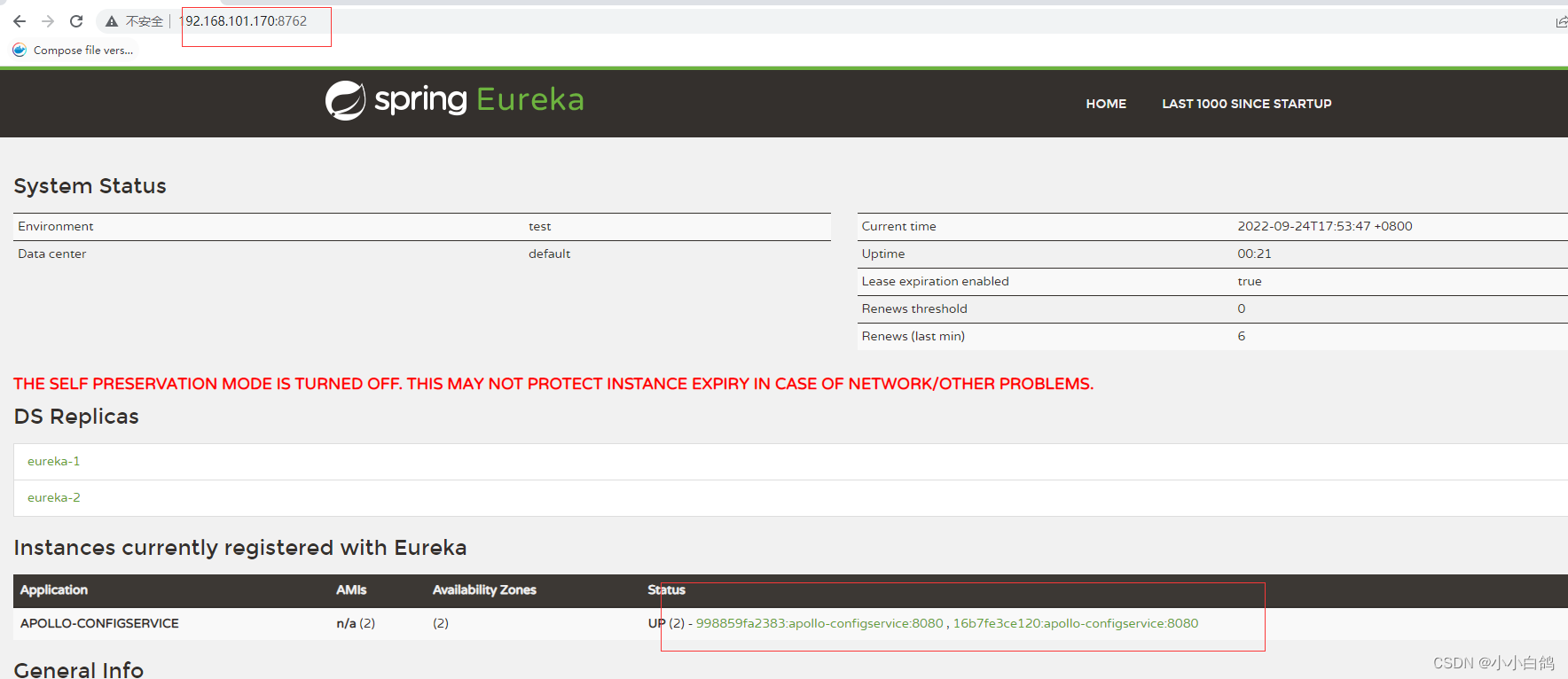使用docker-compose搭建高可用Apollo配置中心_docker-compose apollo-CSDN博客