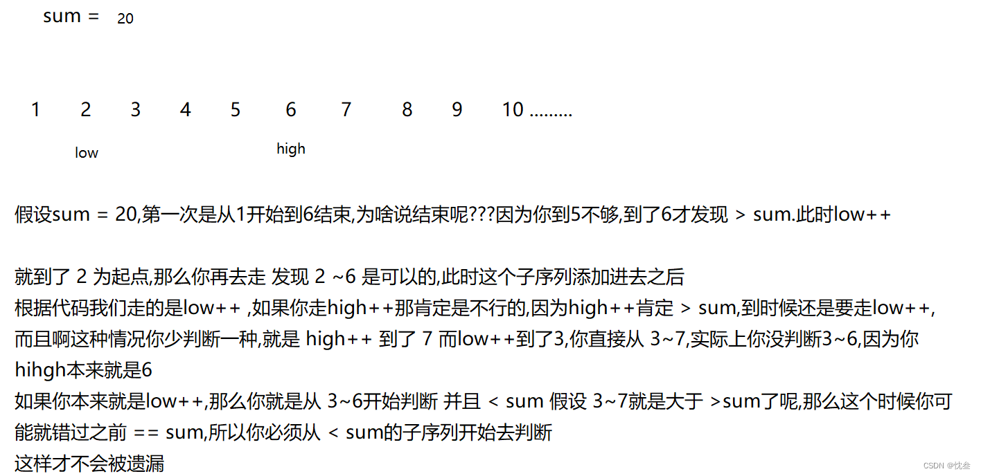 和为s的连续正数序列 滑动窗口 和为 S 的连续正数序列 Csdn博客