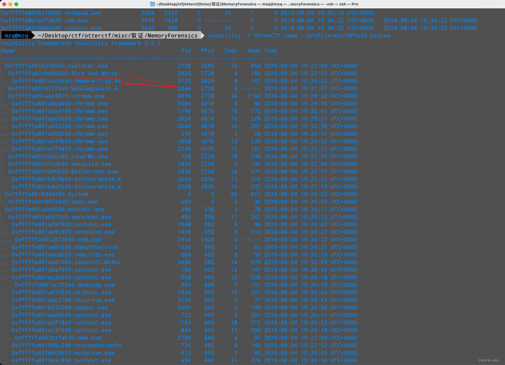 Memory Forensics (内存取证)_内存取证memfs-CSDN博客