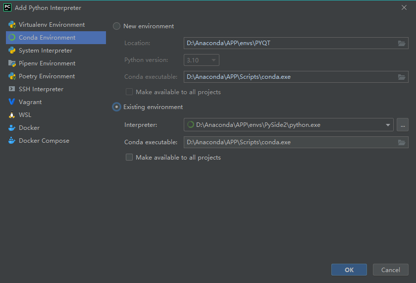 Pyside2（一）Anaconda Pycharm环境搭建_pyside anaconda-CSDN博客