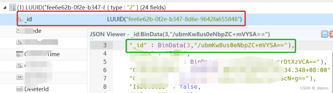 Mongodb中guid类型的值程序中与客户端展示的值不一致c Mongo Guid和存储的不一致 Csdn博客 
