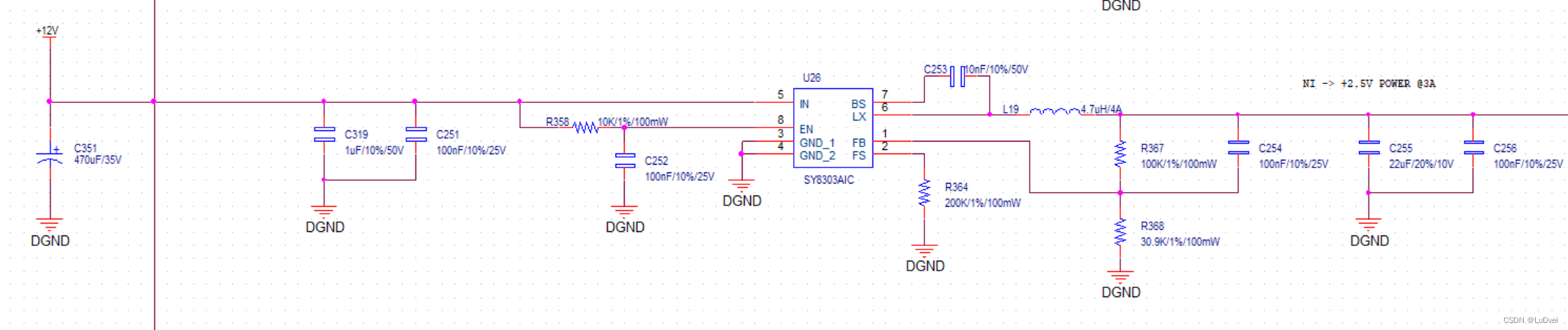 DC-DC电源芯片SY8303电路设计-CSDN博客
