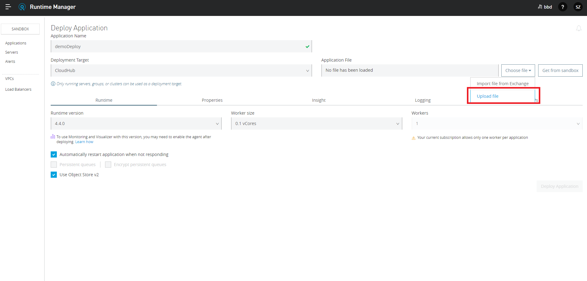 MuleSoft知识总结-23.打包和部署【Anypoint Studio - Runtime Manager】_anypoint studio配置-CSDN博客