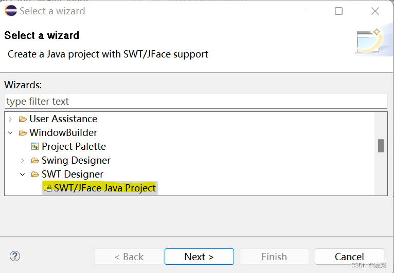 初学者之【eclipse搭载SWT环境】_eclipse搭建swt_凌樂的博客-CSDN博客