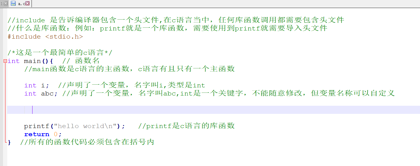 c语言的Hello World_hello world程序c语言-CSDN博客