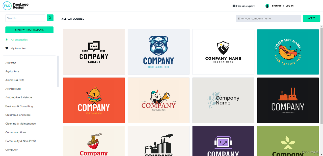 10个在线Logo设计工具，轻松搞定Logo设计_客户端工具logo-CSDN博客