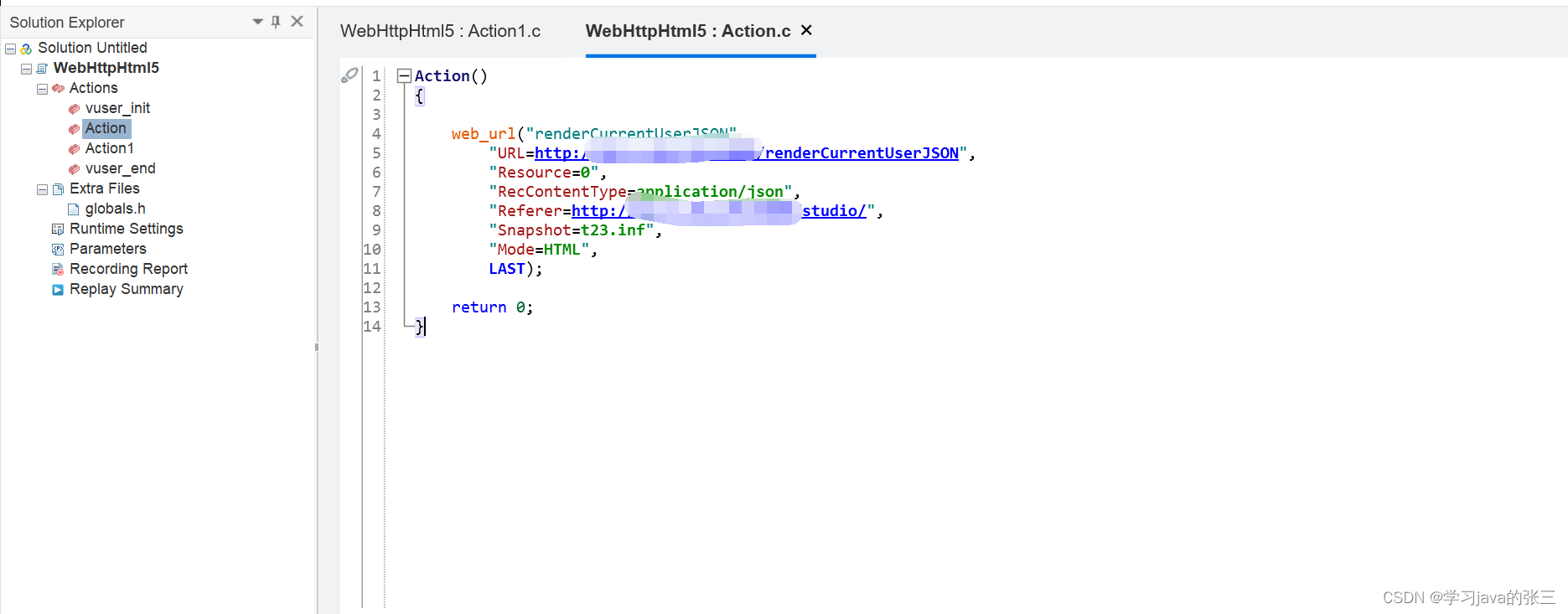 12.LoadRunner，基于html录制和基于url录制-CSDN博客