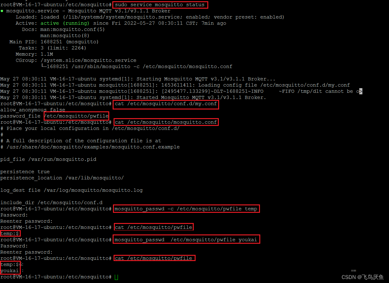 【linux环境搭建】MQTT服务器搭建——mosquitto_linux mosquitto-CSDN博客