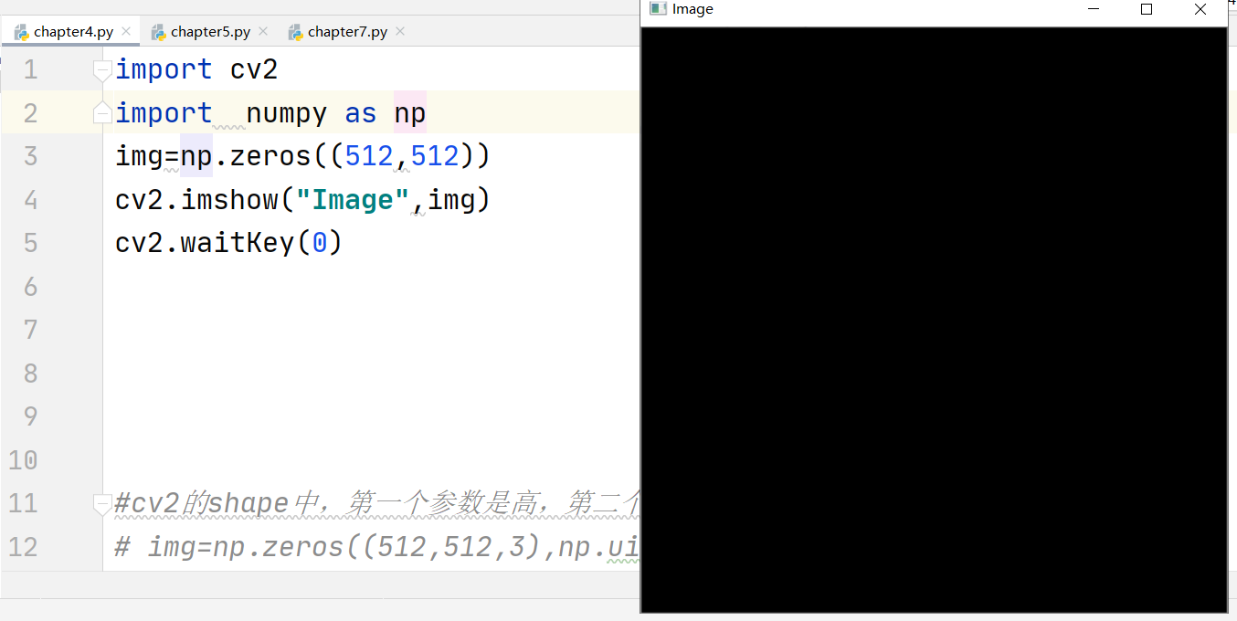 3h精通OpenCV（四）-绘制形状与文本_np.zeros((512,512,3), np.uint8)-CSDN博客