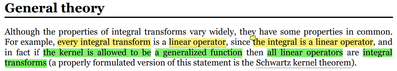 积分变换(Integral Transform)-CSDN博客