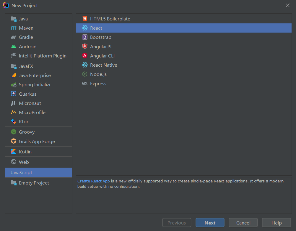 2021-10-05在intelliJIDEA中react的搭建_idea react-CSDN博客
