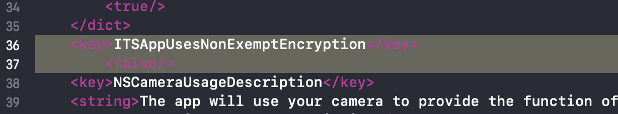 AppStore 提审时的“出口合规证明”处理_app uses non-exempt encryption-CSDN博客