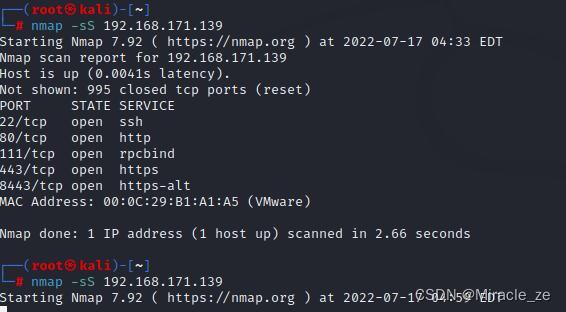 作业：iptables防止nmap扫描以及binlog_iptables 防止ab压测-CSDN博客