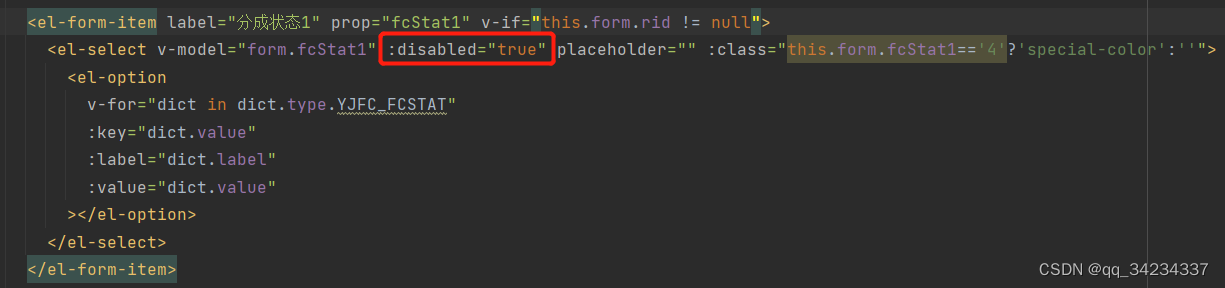 element-select disabled只读后修改css字体颜色不生效_el-select diaabled 文字颜色修改-CSDN博客