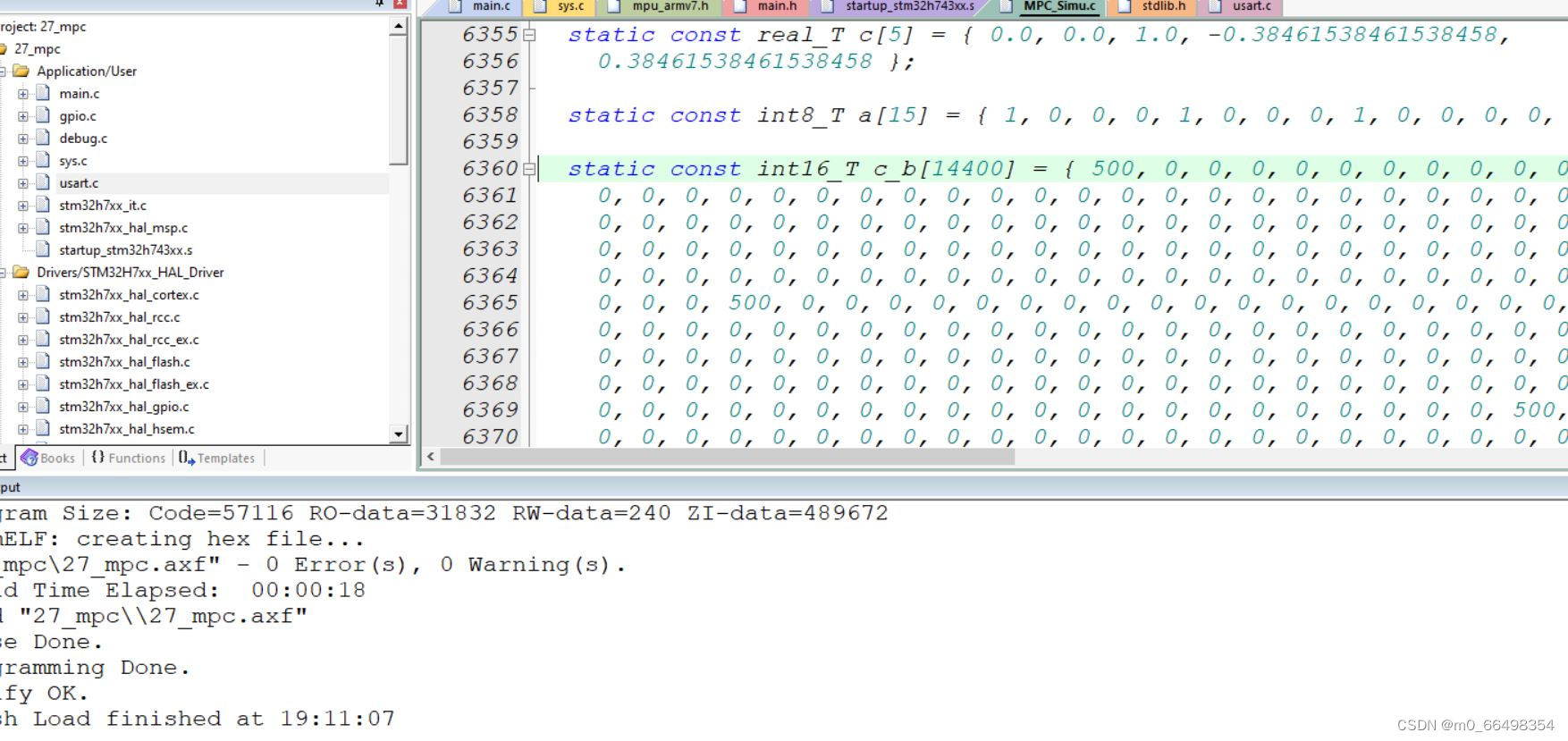 keil编译报错：内存不足；matlab转嵌入式代码问题_keil编译显示内存不够-CSDN博客