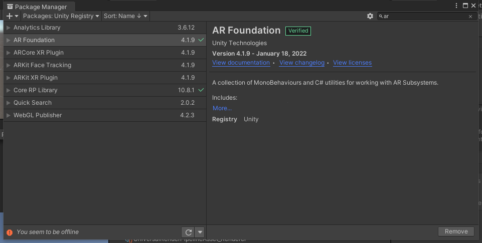 ARFoundation使用_arfoundation官方教程-CSDN博客