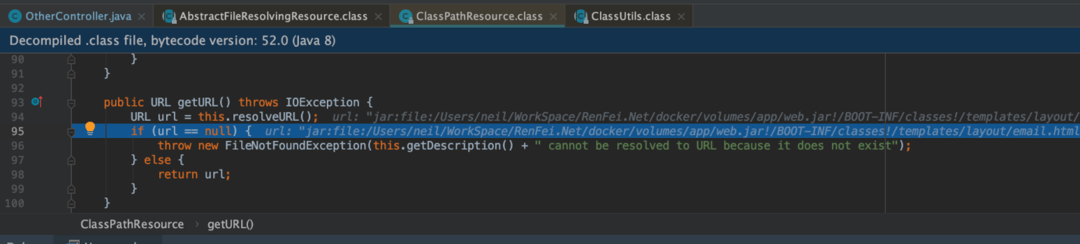 打包成jar后读取文件的大坑：使用classpathresource获取classpath下文件失败 New