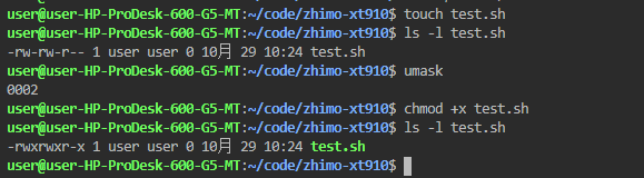Linux的权限问题，chmod和umask命令_与umask 0022等价的命令是-CSDN博客