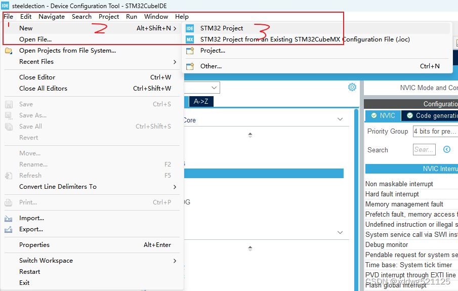 STM32CubeIDE(CUBE-MX)----初尝点亮小灯_stm32cubemx ide-CSDN博客