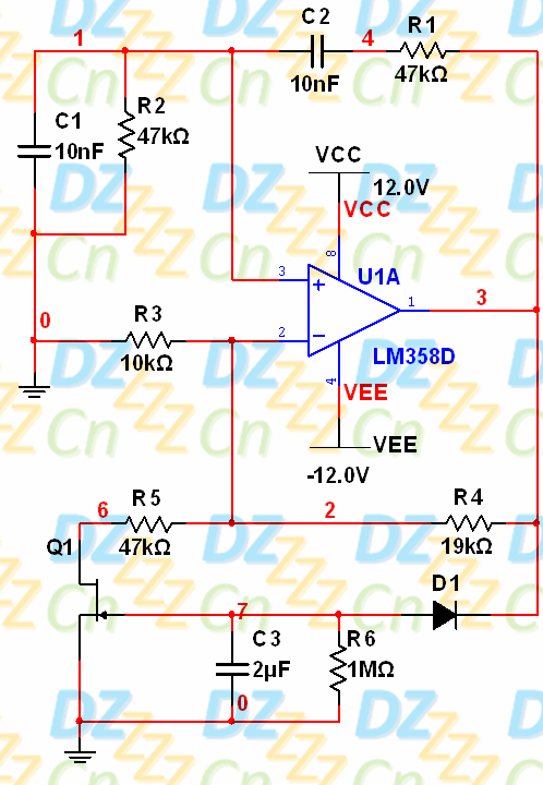 文氏桥振荡电路多类分析 LM386 DZ006套件_lm358振荡电路-CSDN博客