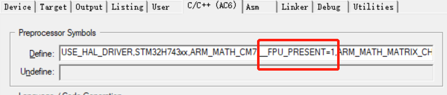 【KEIL】 __FPU_PRESENT出现重定义的警告_macro redefined-CSDN博客