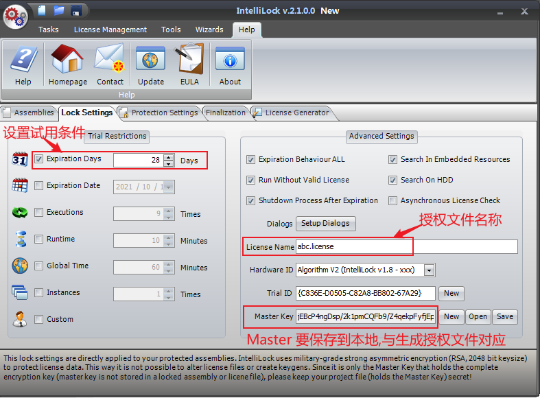 使用IntelliLock加密授权.Net程序_intellilock 使用说明-CSDN博客