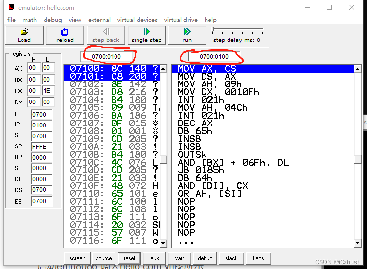 Nasm命令行编译的dos程序（具体操作步骤）nasm 编译 Com Csdn博客