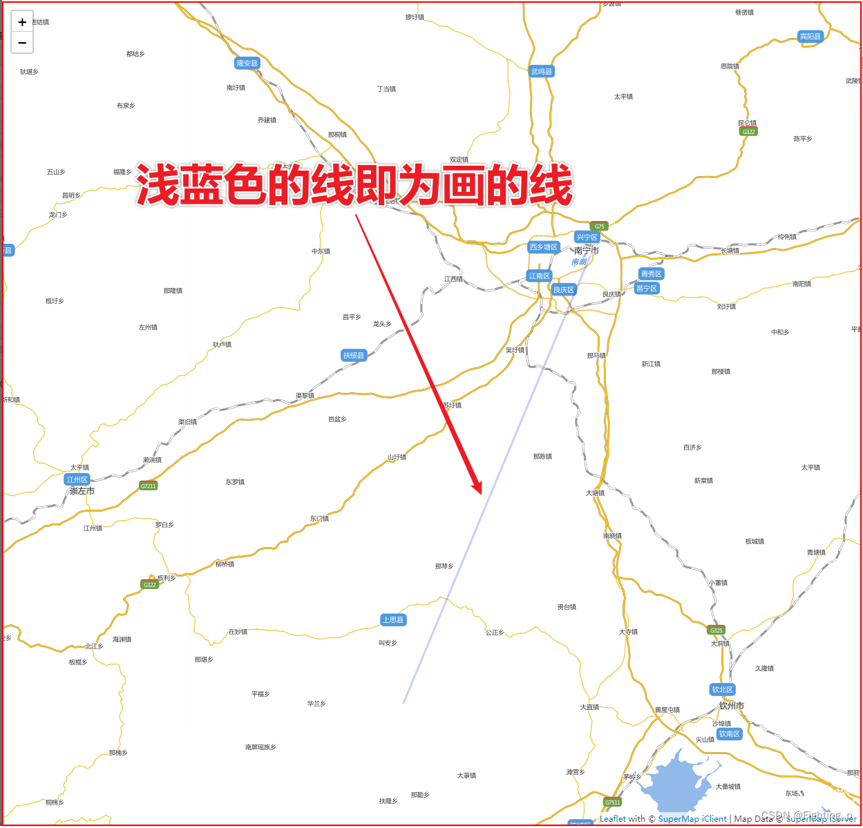 Leafletjs 简单使用2 地图标点lmarker、清除标点removelayer、点击地图标点、清除地图mapremove、画点线lpolygon、画圆l 7036