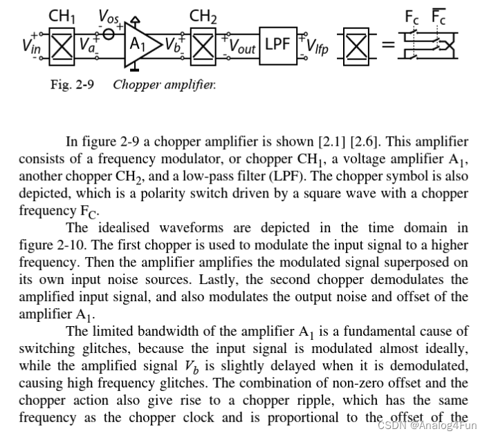 Chopper Amplifier_dynamic offset compensated cmos amplifiers-CSDN博客