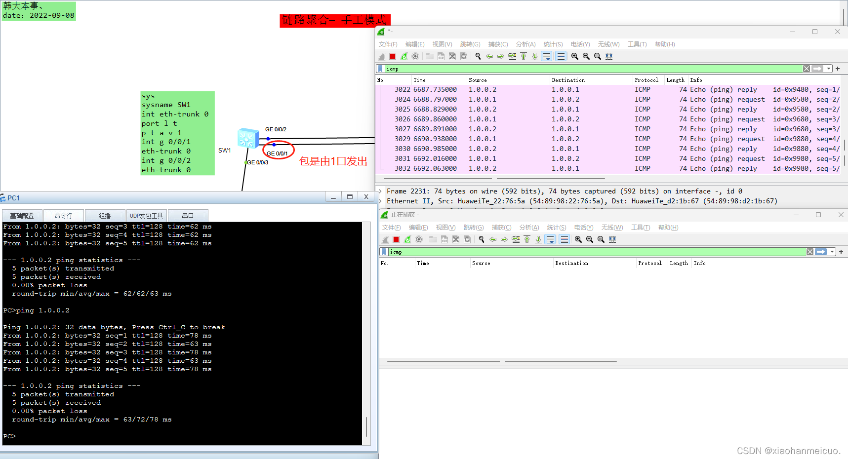 Eth - Trunk链路聚合_interface eth-trunk-CSDN博客