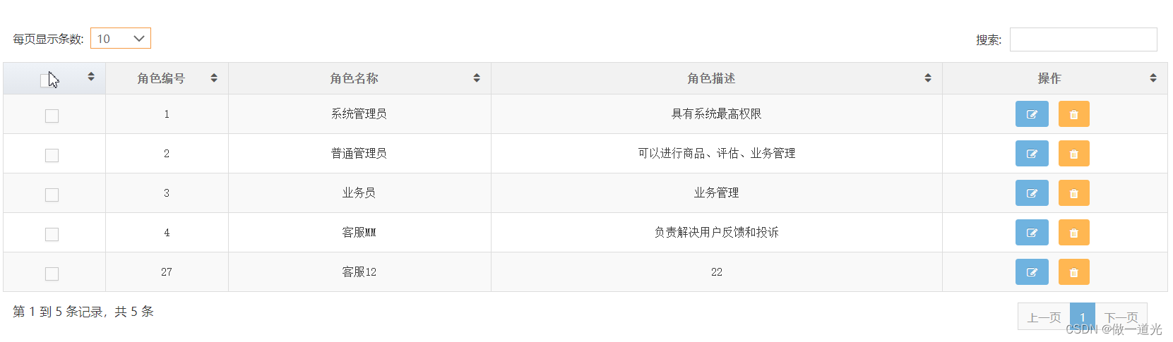 想实现数据分页，就用datatabalejquery语句实现分页效果和查询功能和自动排序简单实用强烈推荐datatable分页查询 Csdn博客 7320