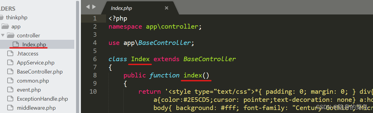 (1)Thinkphp6入门、安装视图、模板渲染、变量赋值_phptink6 配置 model和view-CSDN博客