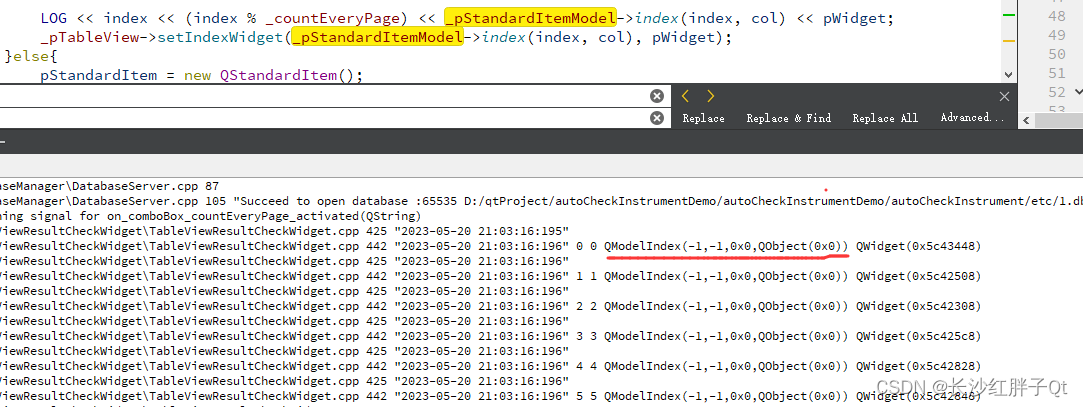 关于 QTableView添加控件使用setIndexWidget函数不显示对应控件 的解决方法-CSDN博客